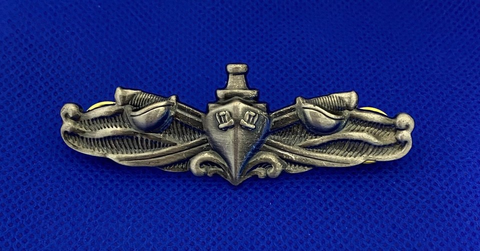 Naval Surface WARFARE Specialist ESWS Regulation Badge Hat Pin Enlisted ...