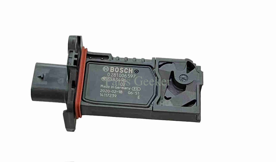 13628583496 OEM Bosch Mass Air Flow Sensor For BMW 330e 330i 530e 745e ...