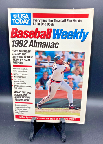 USA Today 1992 Baseball Weekly Almanac | eBay