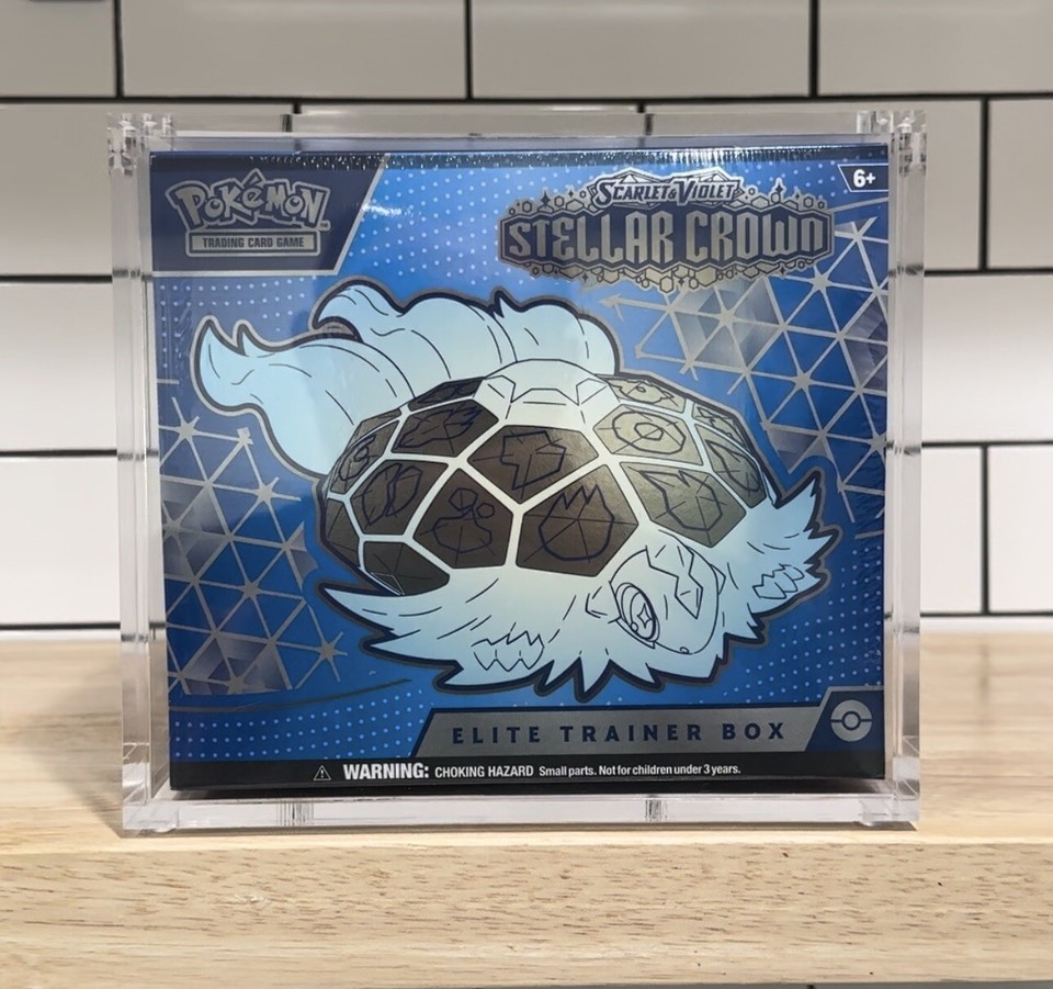 POKEMON ETB DISPLAY MAGNETIC CASE PROTECTOR ELITE TRAINER BOX HIGH ...