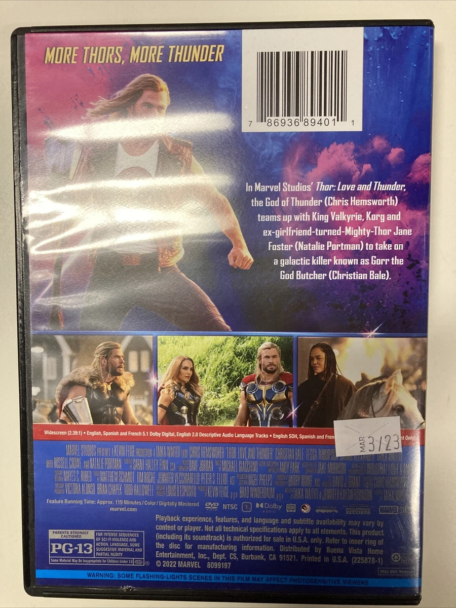 Thor 2022 Dvd Cover