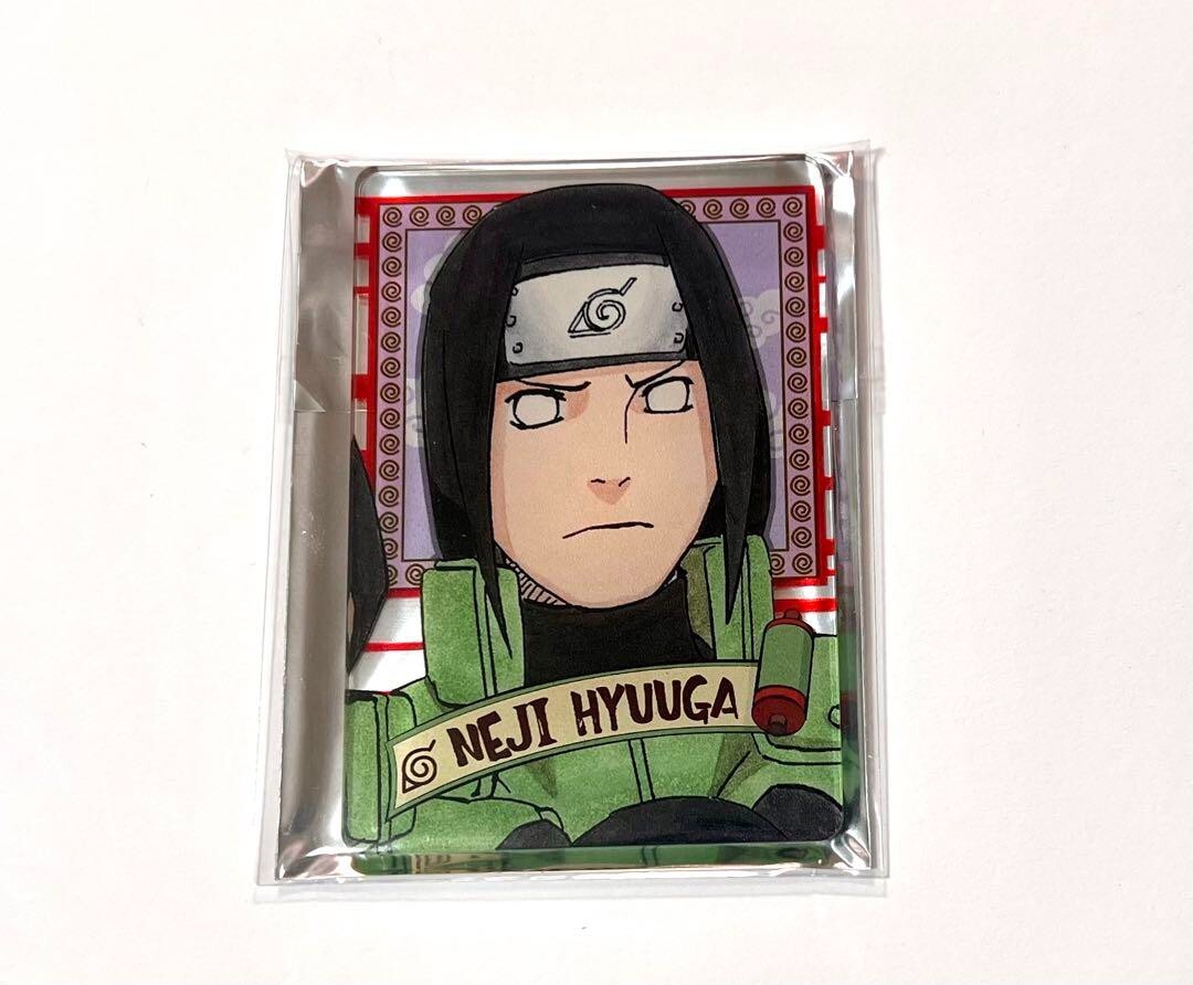 Naruto Shippuden Status Card Collection Acrylic Neji Hyuga | eBay