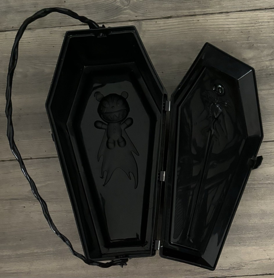 NIGHTMARE BEFORE CHRISTMAS JACK SKELLINGTON R.I.P. COFFIN POPCORN ...