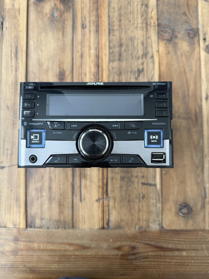 Alpine CDE-W265BT Bluetooth In-Dash CD/AM/FM Car Receiver Advanced ...