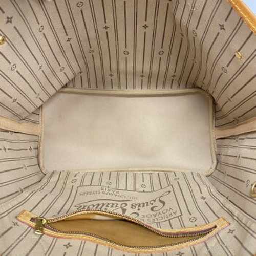 Louis Vuitton Tote Bag Monogram Neverfull MM M40156 Brown Women's USED | eBay