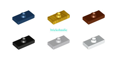 Lego Plate Modified 1 x 2 with 1 Stud Groove & Bottom Stud Holder Parts ...