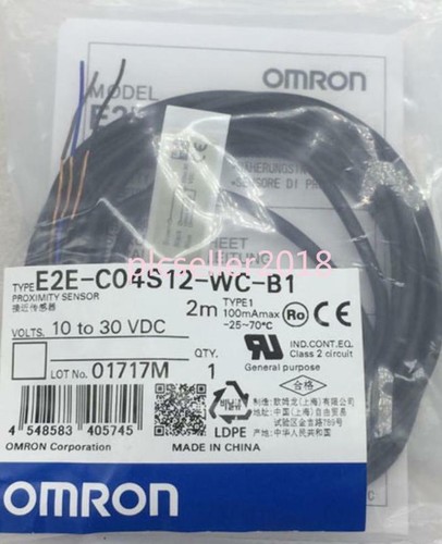1PCS NEW OMRON E2E-C04S12-WC-B1 Proximity switch sensor 2M #y | eBay