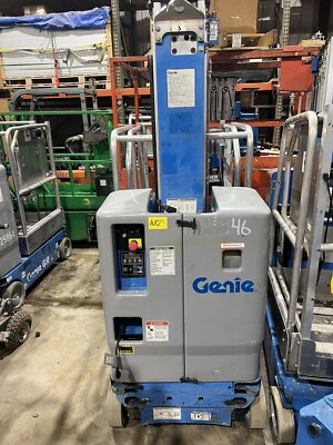 2013 GENIE GR20 20’ ELECTRIC RUNABOUT SCISSOR VERTICAL MAST DRIVABLE ...