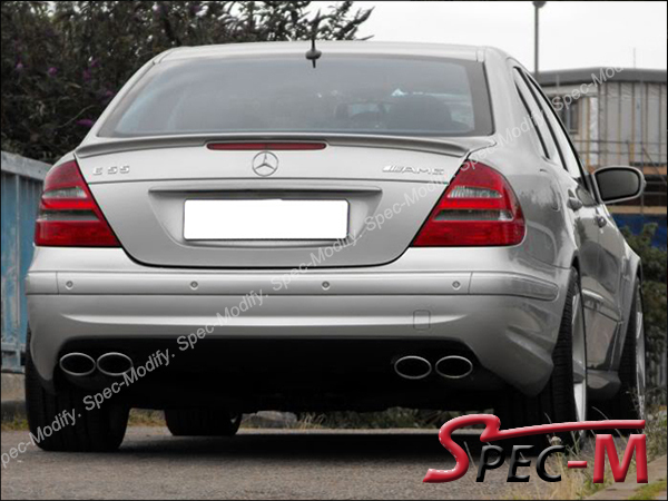 Painted 775 Silver AMG Style Trunk Lip Spoiler For W211 E240 E320 E350 E500 E55 | eBay