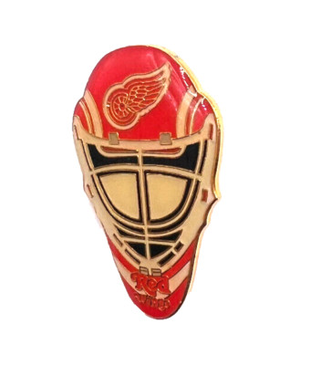 Detroit Red Wings Pin Eishockey Anstecker NHL Hockey Goalie Maske #197 ...