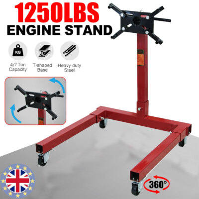 Engine Gearbox Support Stand 570kg 4/7 Ton 1250LB Heavy Duty Swivel ...