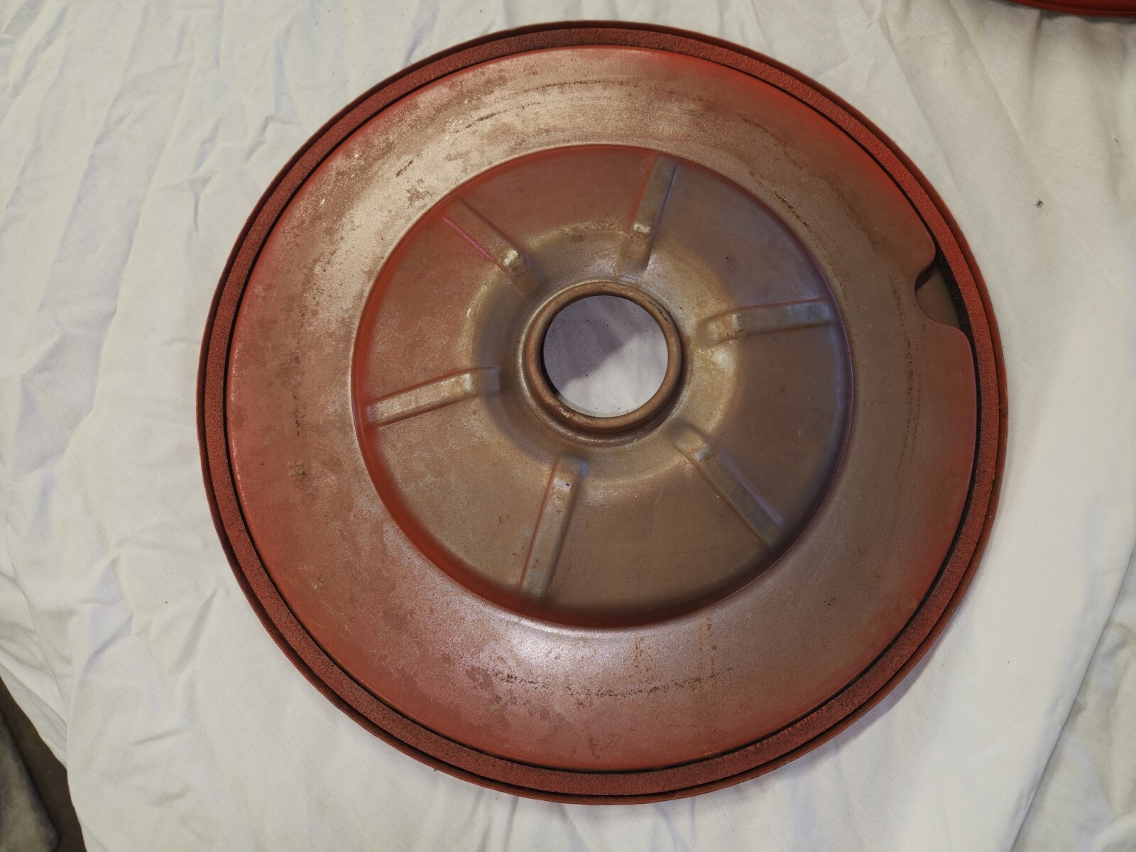 1965-1967 Ford 200 6 Cyl Air Filter Body With Air Filter And Wingnut ...