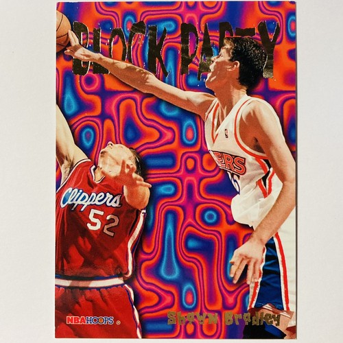 1995 Skybox Shawn Bradley 19 Block Party Philadelphia 76ers Basketball ...