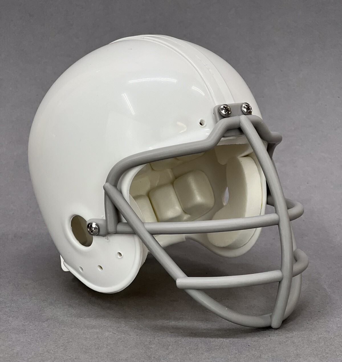 3D Printed Cowcatcher NJOP Riddell VSR4 Mini Football Helmet Upgrade ...