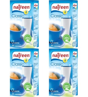 Edulcorante Natreen Classic 4x 400 Pastillas | eBay