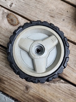 Husqvarna Front Wheel 580365301 OEM EUC Left Or Right | eBay
