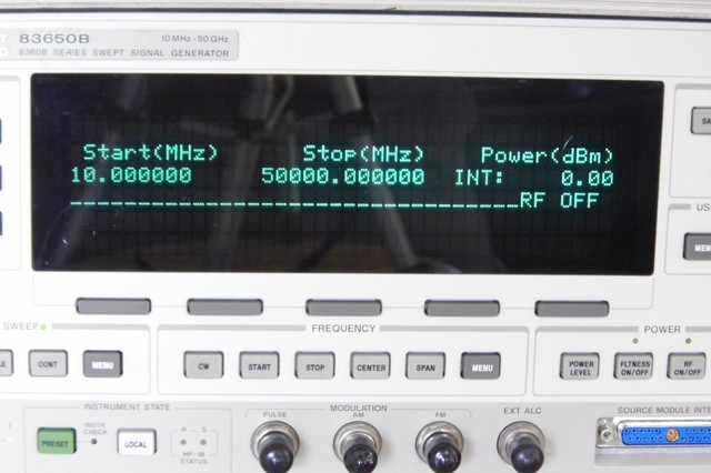 HP Agilent 83650B Synthesized Signal Generator 10 MHz to 50 GHz for ...