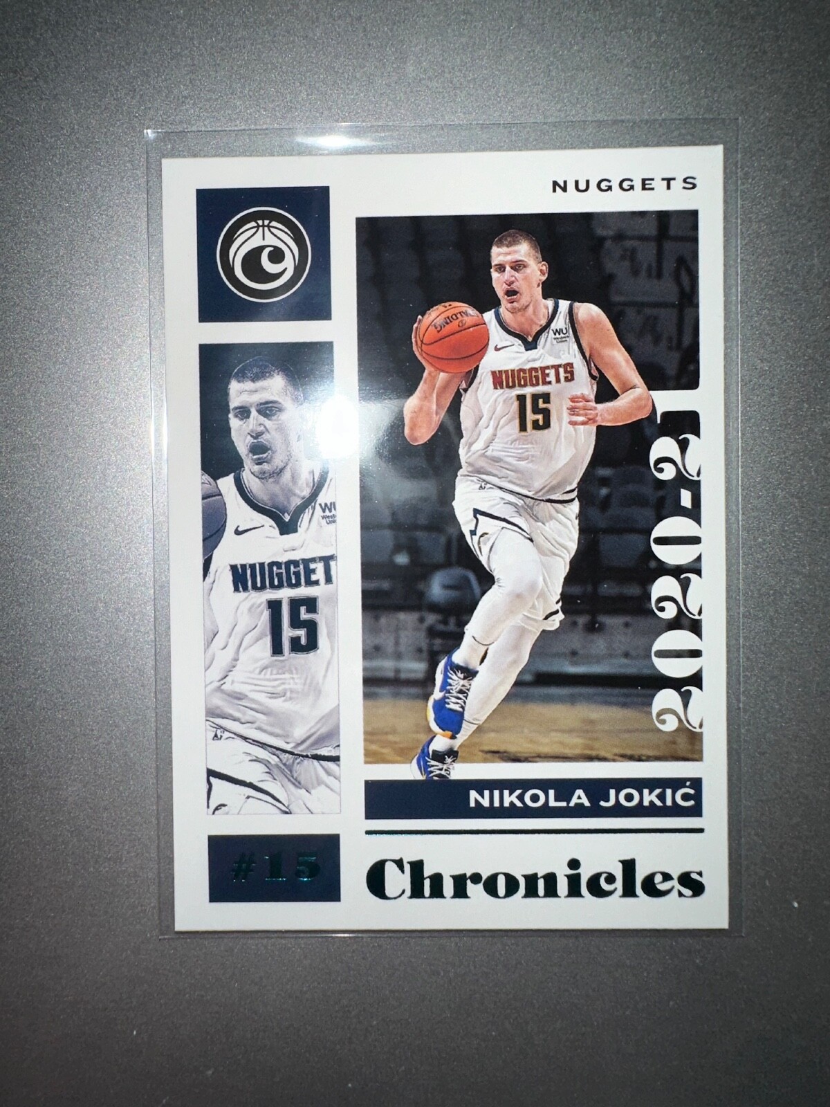 2020-21 Panini Chronicles Nikola Jokic Card #43 Denver Nuggets ...