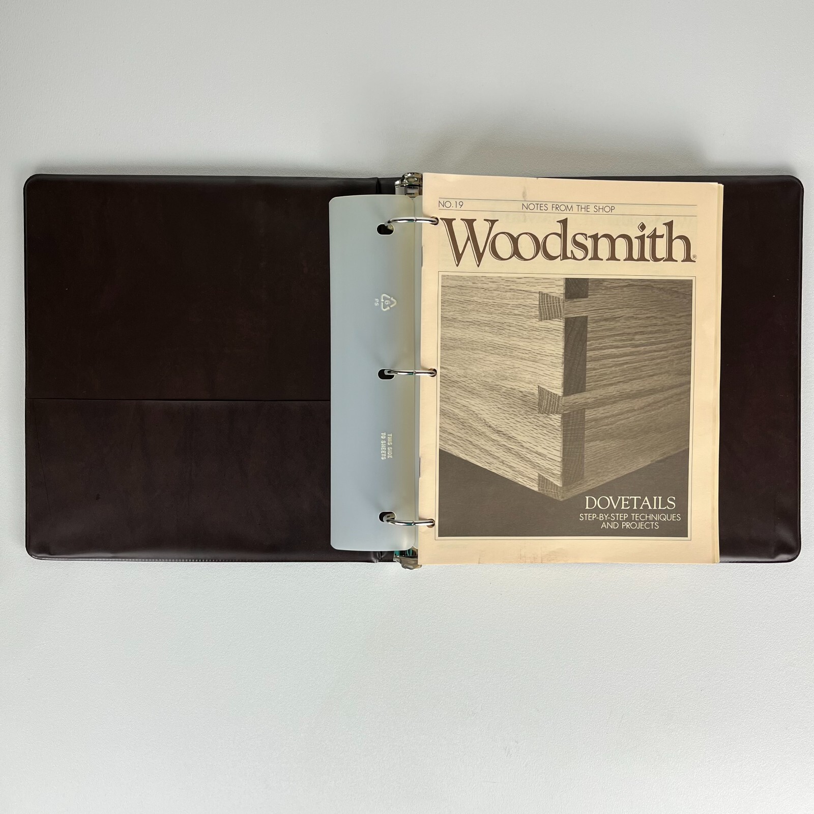 1 BINDER + Lot of Woodsmith Magazines - CHOOSE YOUR LOT, Empty Binder ...