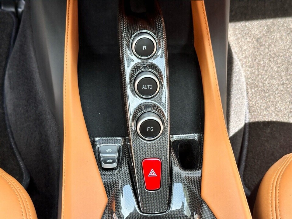 Genuine Ferrari Portofino M Carbon Fiber Center Console Bridge Gear ...