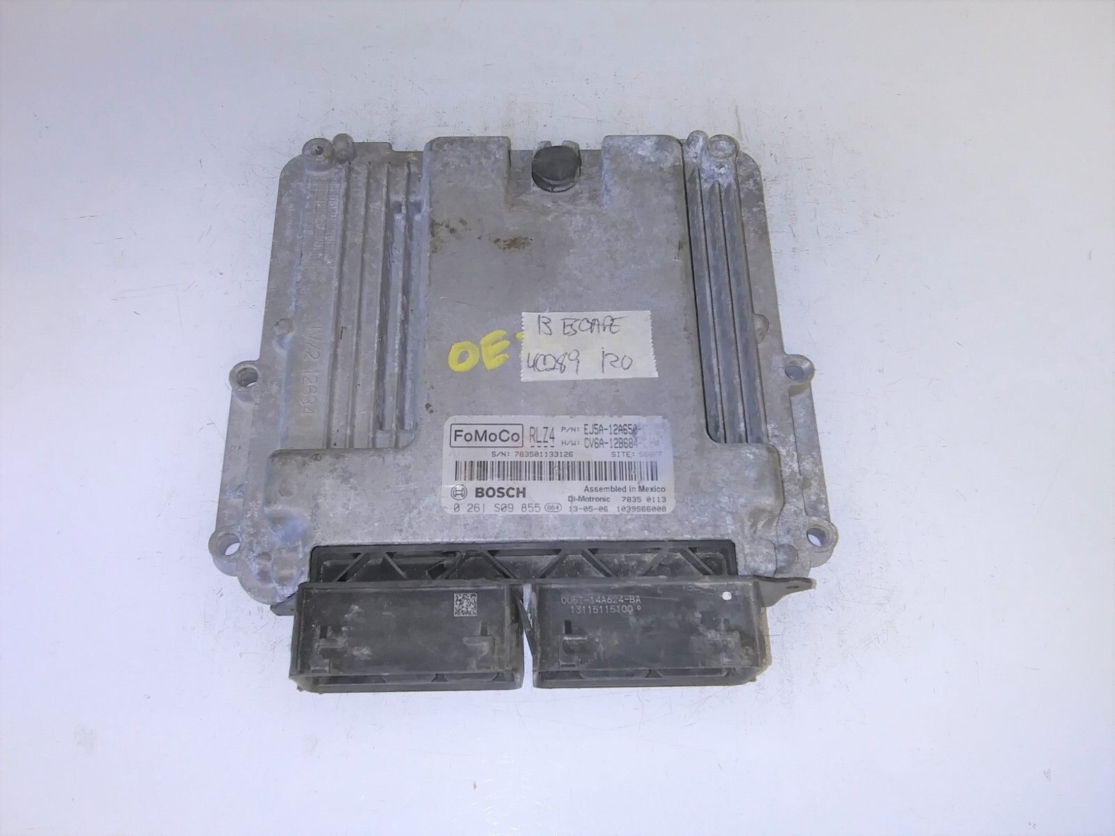 2013 Ford Escape ecm ecu computer EJ5A-12A650-CE | eBay