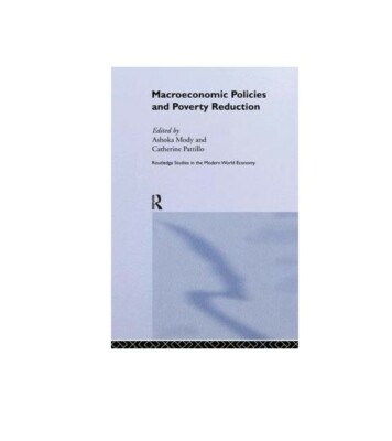 Macroeconomic Policies and Poverty by Catherine Pattillo (2006 ...