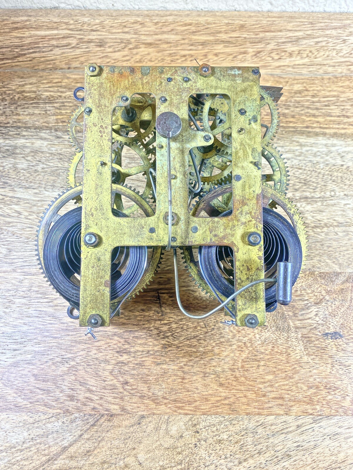 Ingraham Clock Movement (Stamped 06) Strike Side Fly Wheel (KD1422) | eBay