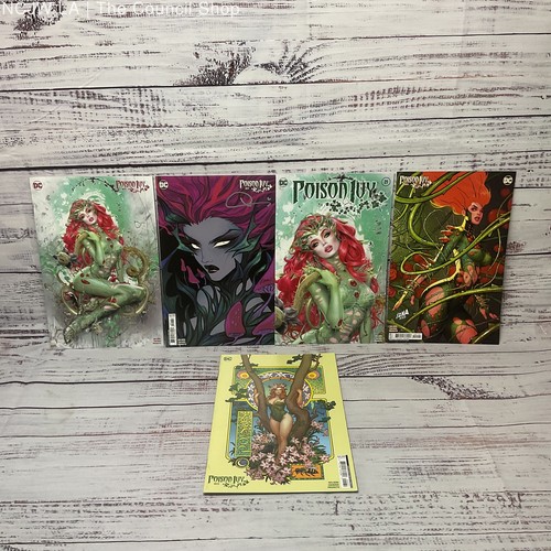 DC Comics Poison Ivy Babs Tarr Artist Signed #21 4 Variations + #22 | eBay