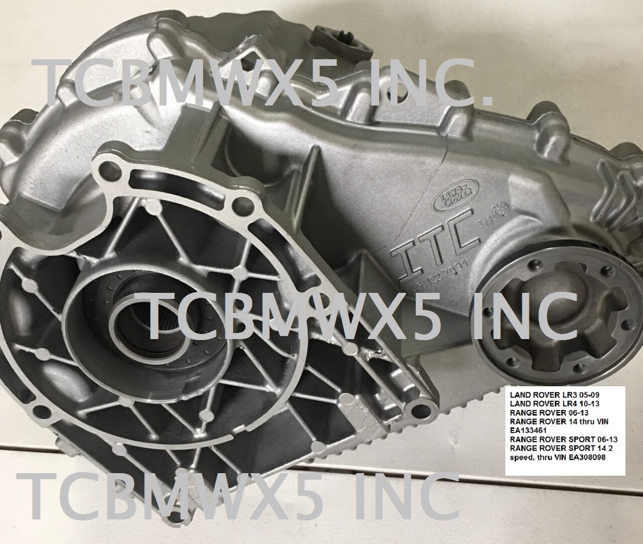 LAND ROVER LR049160 TRANSFER CASE REBUILT DD295 1 speed 2 speed | eBay