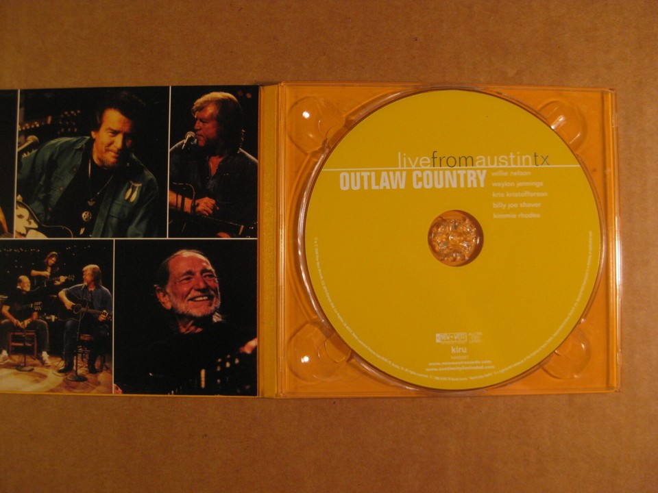 WILLIE NELSON - Outlaw Country: Billy Joe Shaver, Waylon Jennings (2006 ...