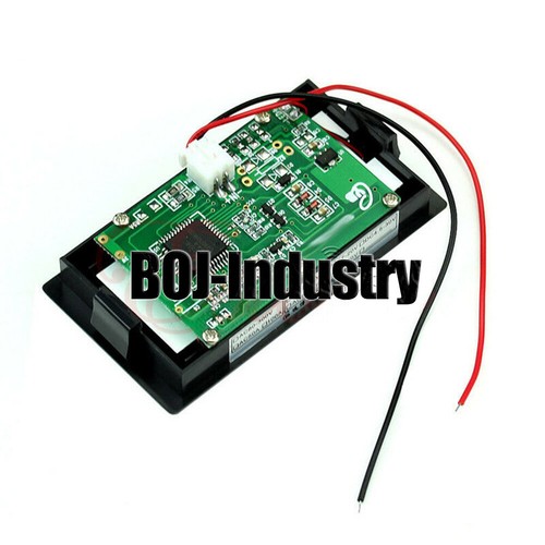 2Wire AC 80V-500V Digital Blue LCD Circuit Volt Panel Meter Voltmeter ...