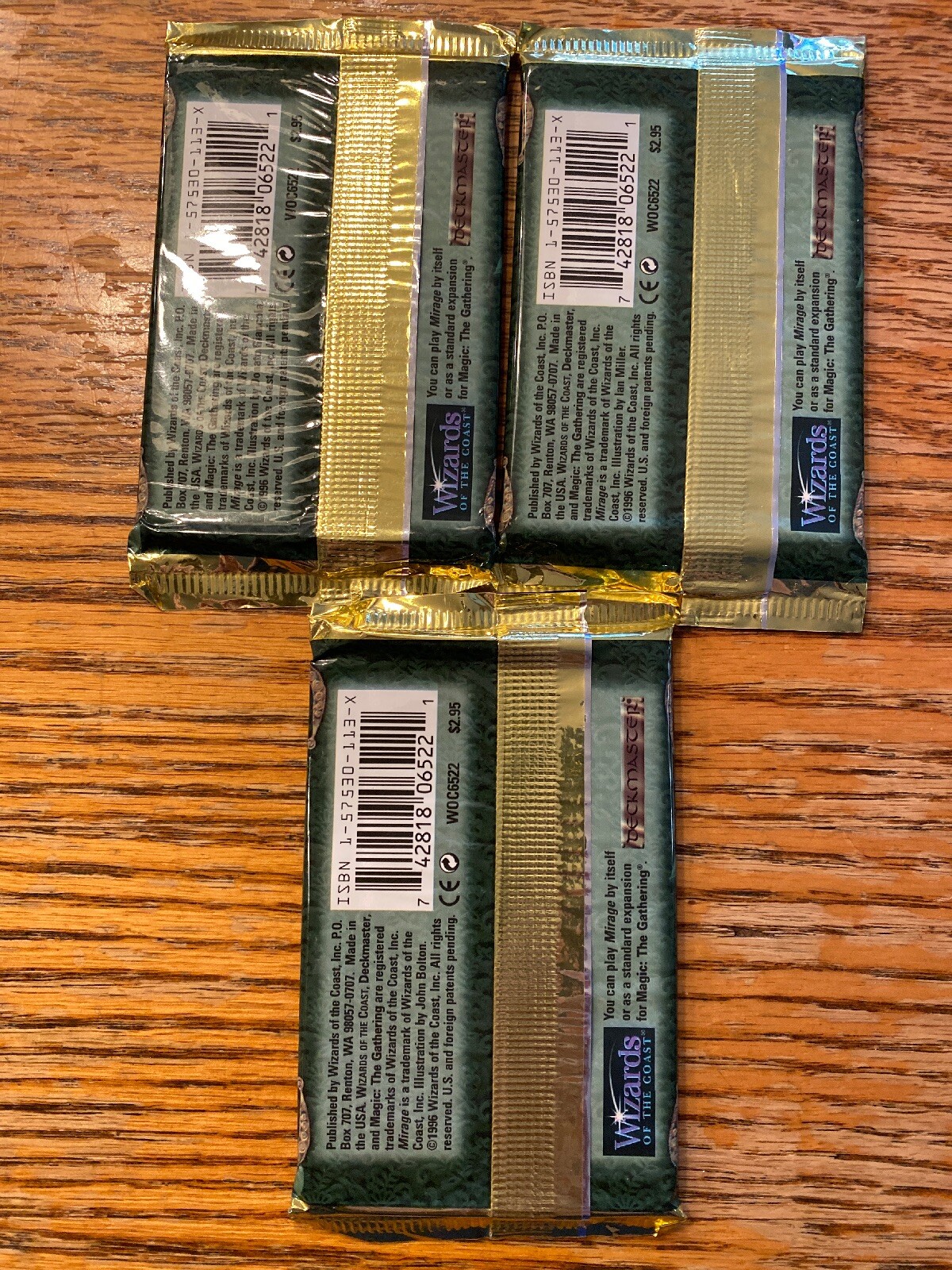 Mirage Booster Packs X (3) Factory Sealed MTG (RG) 4RCards | eBay