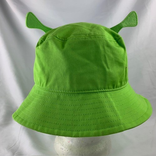 Shrek Bucket Hat With Ears Dreamworks Lime Green Dream Works One Size ...