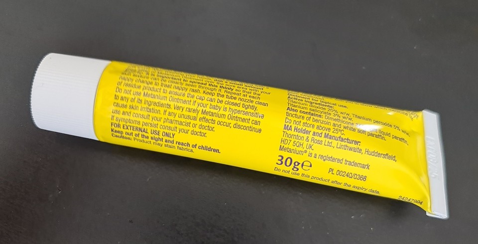 Metanium New Nappy Rash Ointment Cream 30g | eBay UK