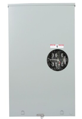 Siemens - Talon 320 Amp Ringless Type OH/UG 3-Phase 7 Jaw Meter Socket ...