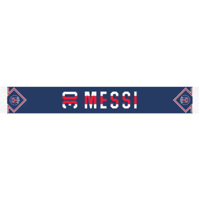 Paris Saint-Germain Messi Scarf, Navy | eBay