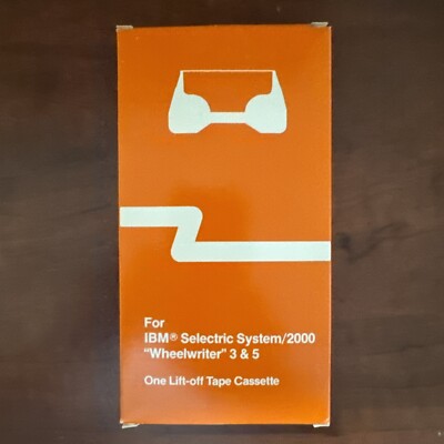 Generic Lift-Off Tape Cassette For IBM Wheelwriter 3,5, & Selectric ...