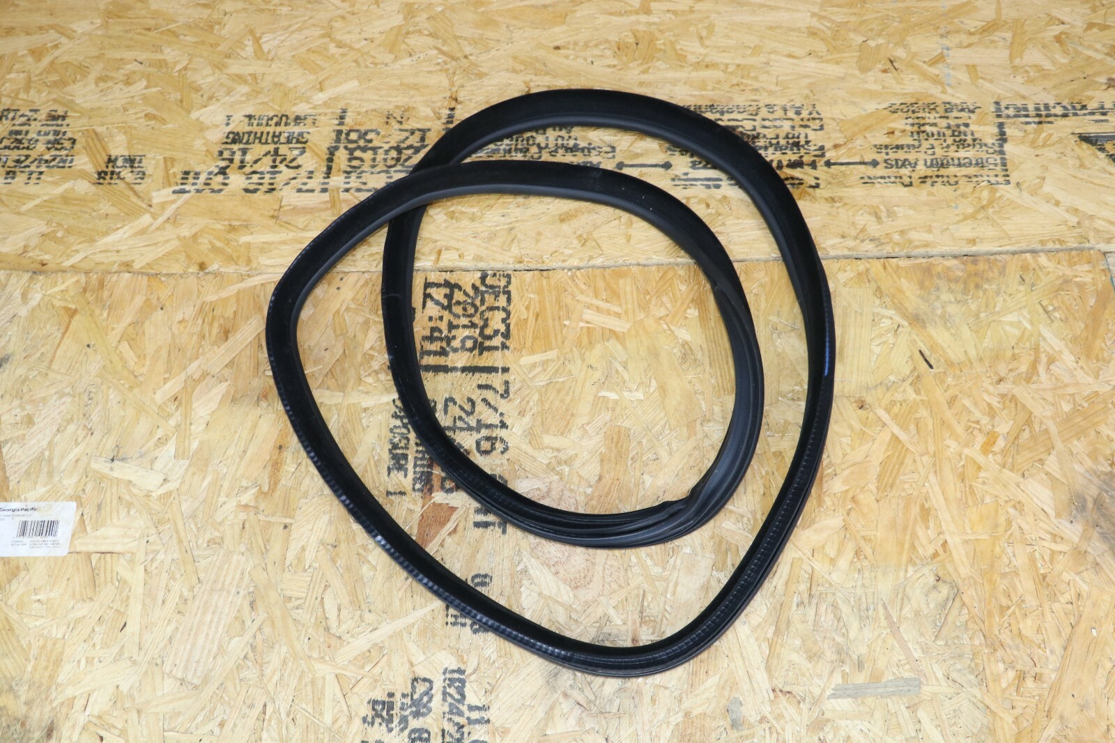 Rear Passenger Right Side Door Jam Seal Molding Trim Black Rubber OEM ...