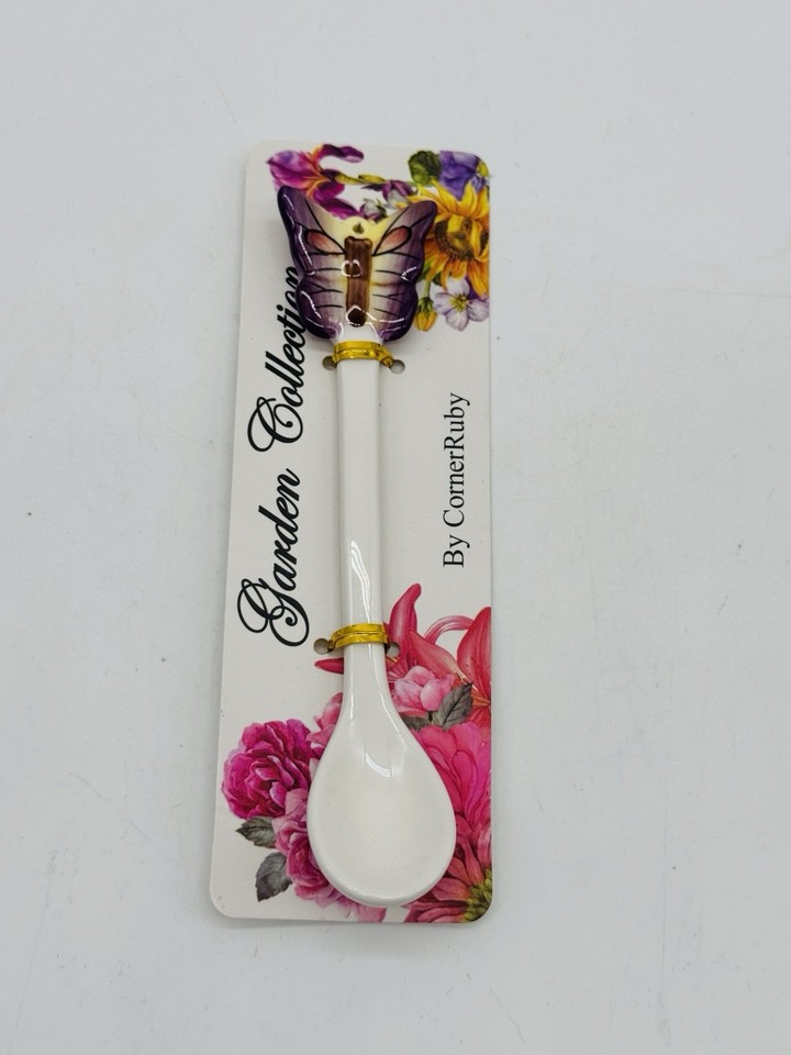 Corner Ruby Garden Collection Pink Rose Flower Cup & Leaf Saucer ...