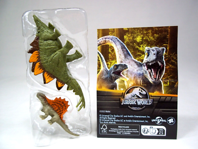 Jurassic World Dimetrodon Stegosaurus Mini Dinosaur Figures Jurassic ...