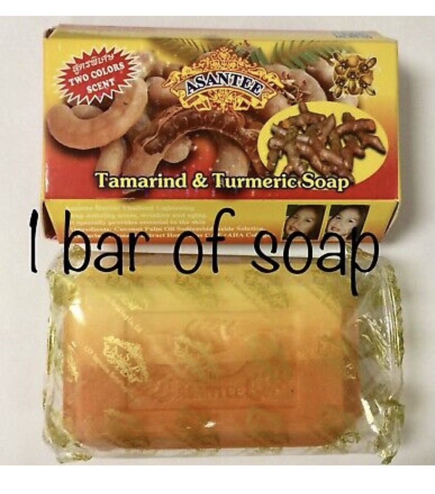 Asantee Tamarind & Turmeric Soap 1pk Herbal Thai Lightening | eBay