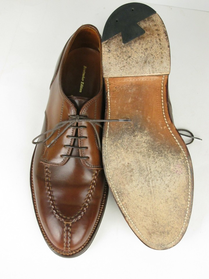 Rare Alden 22141 Bootmaker Ed. Ravello Shell Cordovan NST Blucher 9.5 D ( B / D | eBay