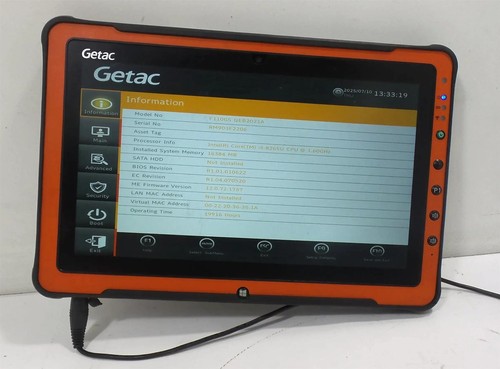 Getac F110 G5 FHD Touch Core i5-8265U 1.60GHz 16GB Tablet | eBay