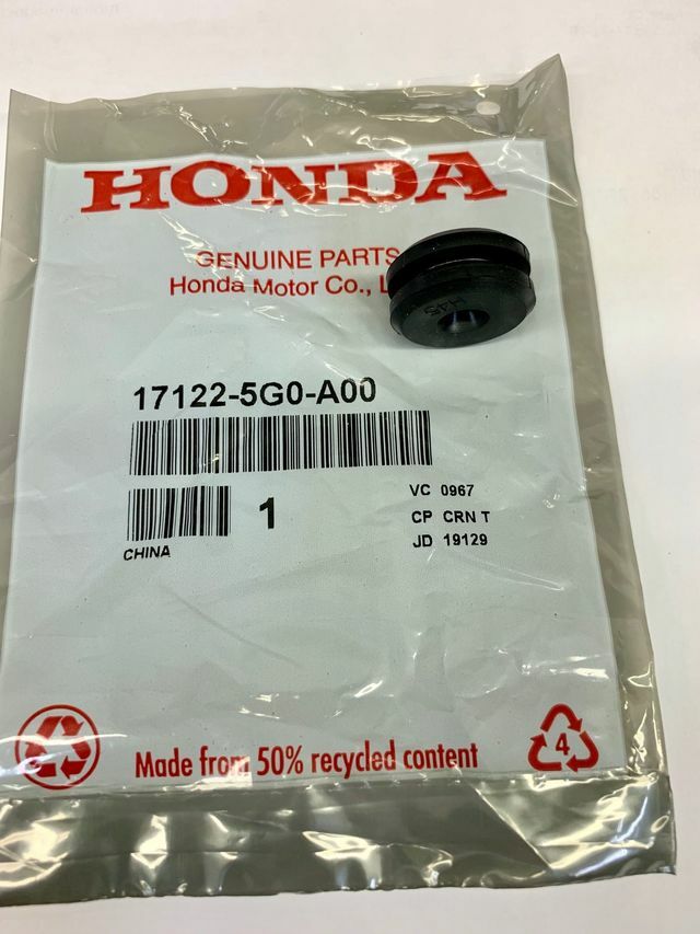 Genuine Honda Engine Cover Mounting Rubber 17122-5G0-A00 | eBay