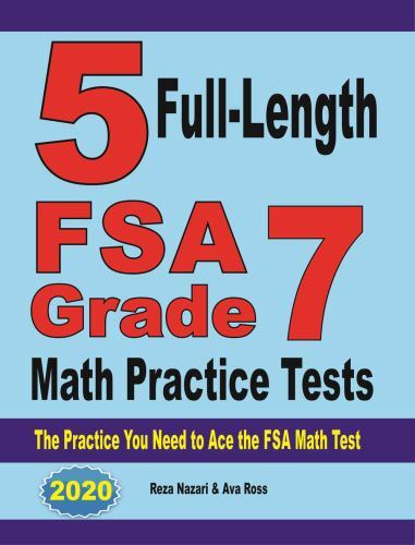 5 Full-Length FSA Grade 7 Math Practice Tests : The Practice You Need ...