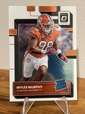 Myles Murphy *2023 Panini Chronicles Optic Draft RATED ROOKIE #7 ...