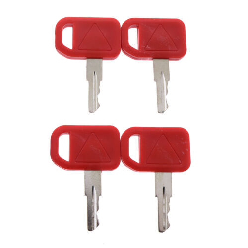4X New Ignition Keys AT195302 for John Deere 210LE 310C 400G 450G 750C ...