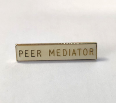 PEER MEDIATOR Metal Pin | eBay