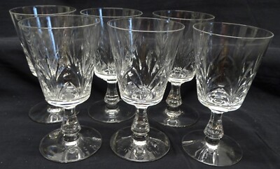 Seneca 912-1 Set of 6 Water Goblets - Cut & Etched | eBay