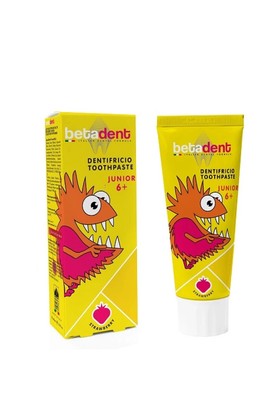 Betadent Junior 6+ children's toothpaste STRAWBERRY, 75 ml | eBay